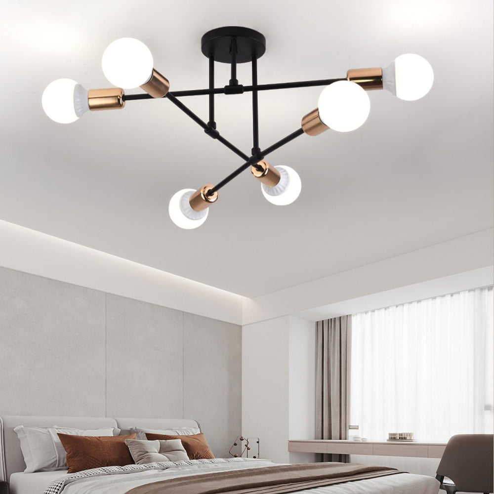 Lustre de Teto Minimalista - Nordic Home - Sala , Quarto, consultório ...